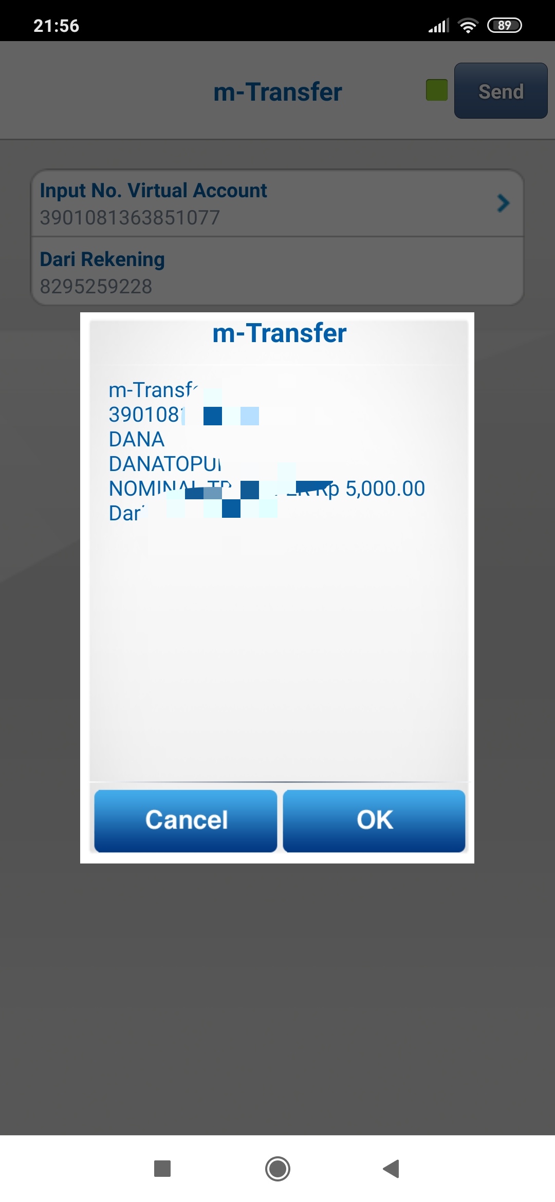 Cara Top Up DANA via Mobile Banking BCA – Codapin.com