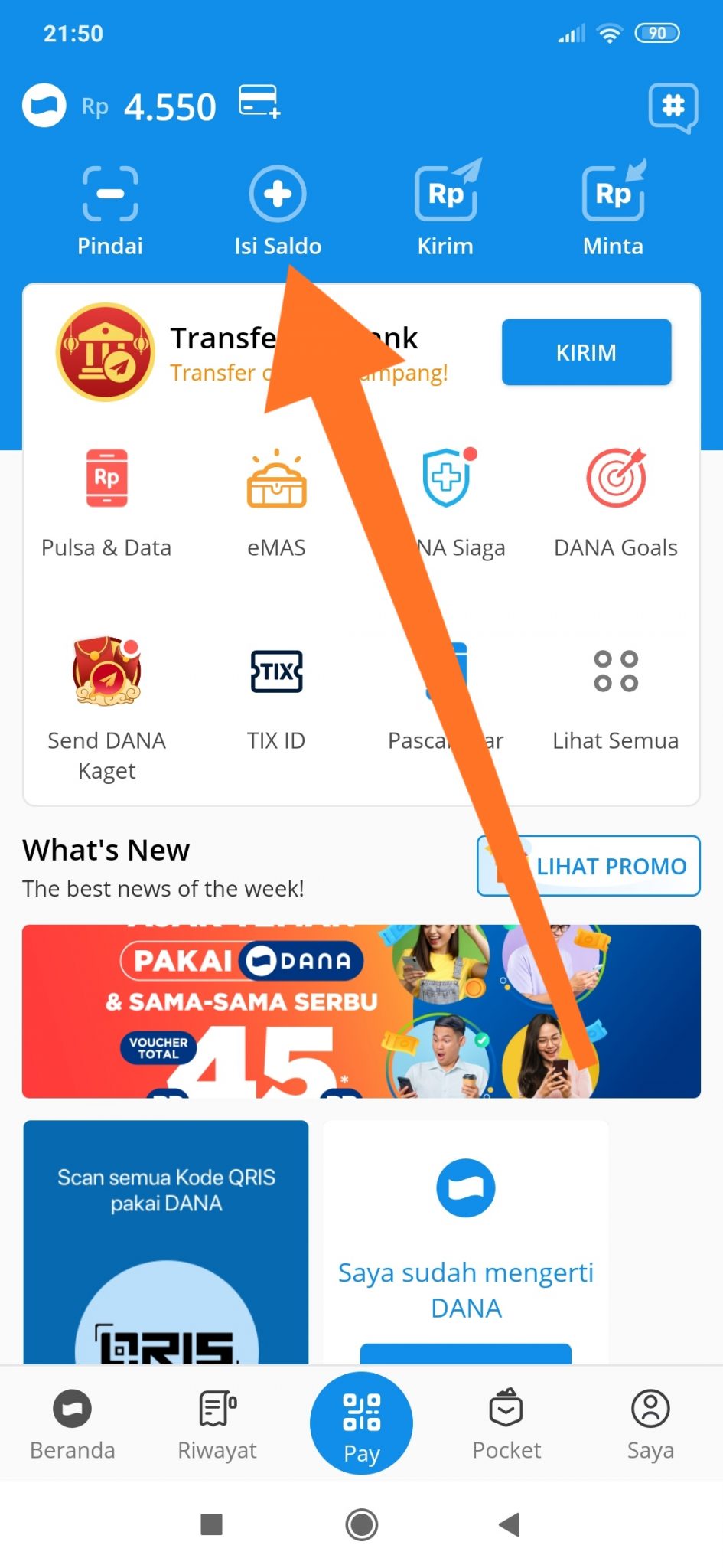Cara Top Up DANA via Mobile Banking BCA – Codapin.com